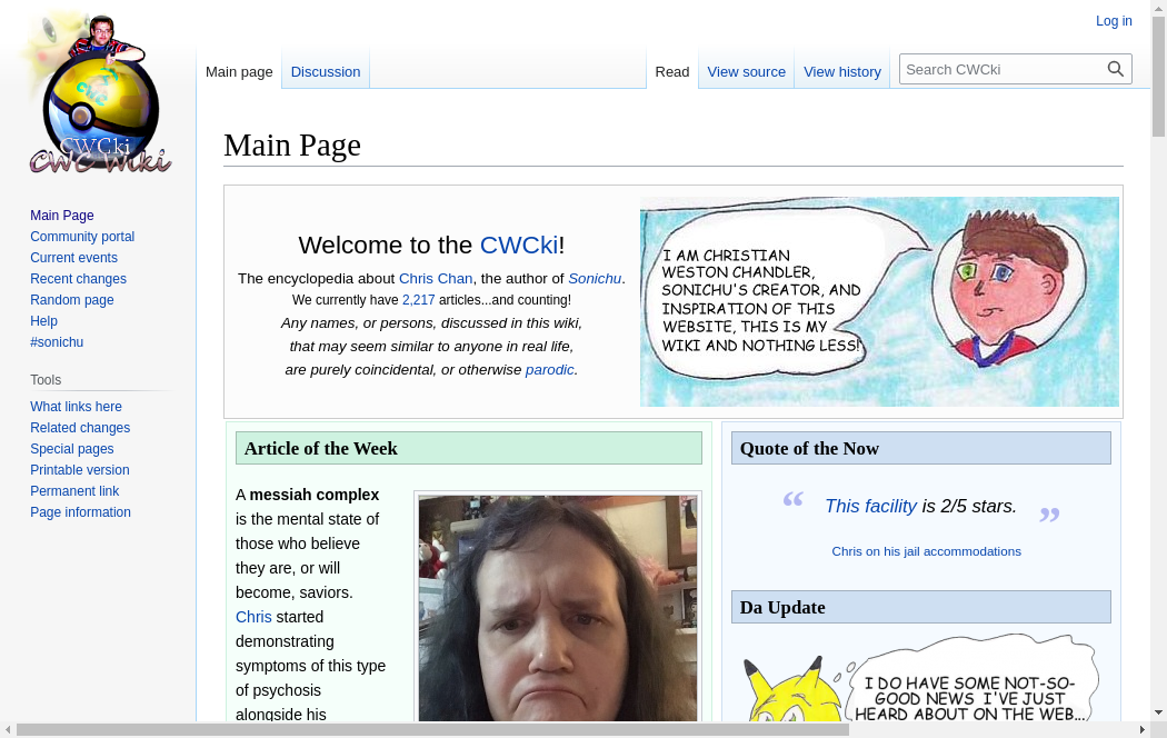 Archives for sonichu.com - Ghostarchive